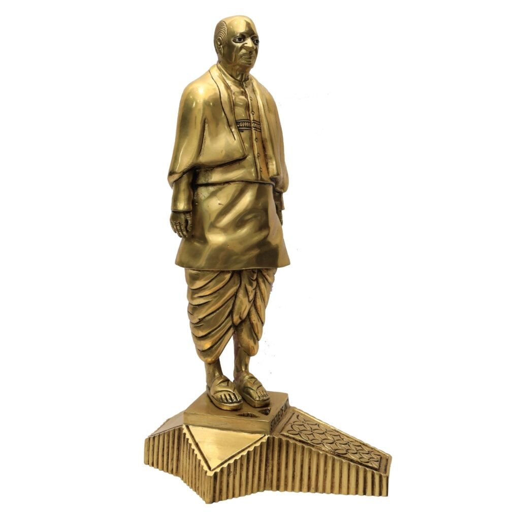 Buy Statue Of Unity Model Sardar Patel Idol Big Brass For Handicraft ...