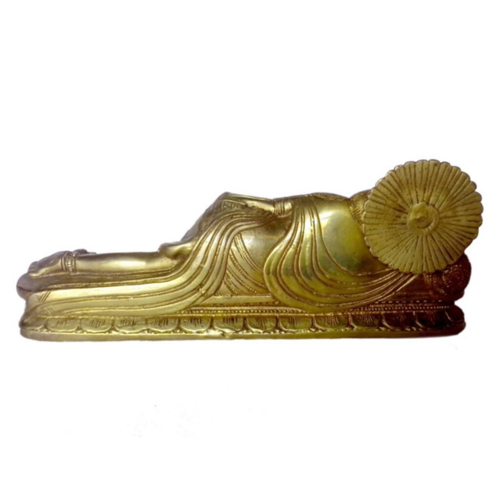 Buy Lord Hanuman In Sleeping Posture Brass For Handicraft Art By ...
