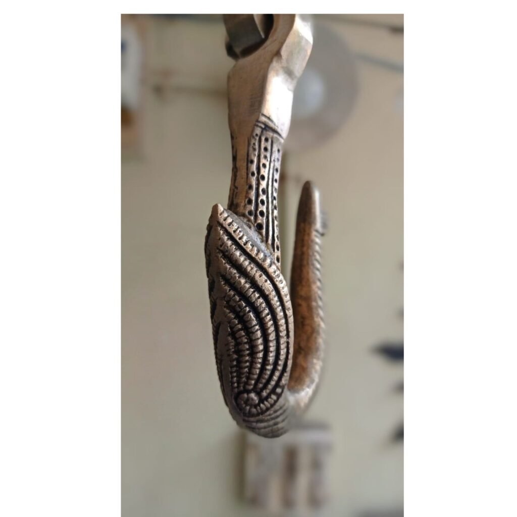 Buy Brass Peacock Design Zula Chain Design for Home Heavy Chain ...