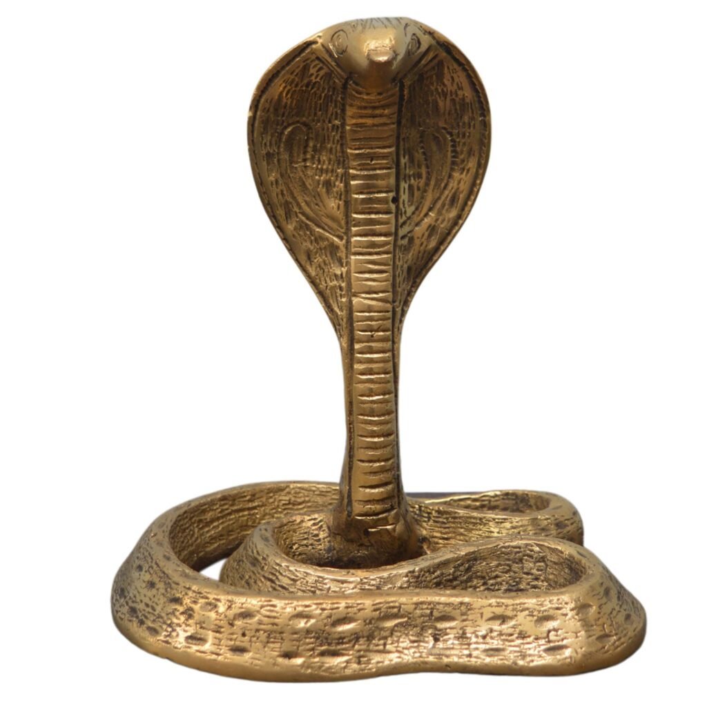 Buy Snake Goga Maharaj Brass For Collectible Handicraft Art By ...
