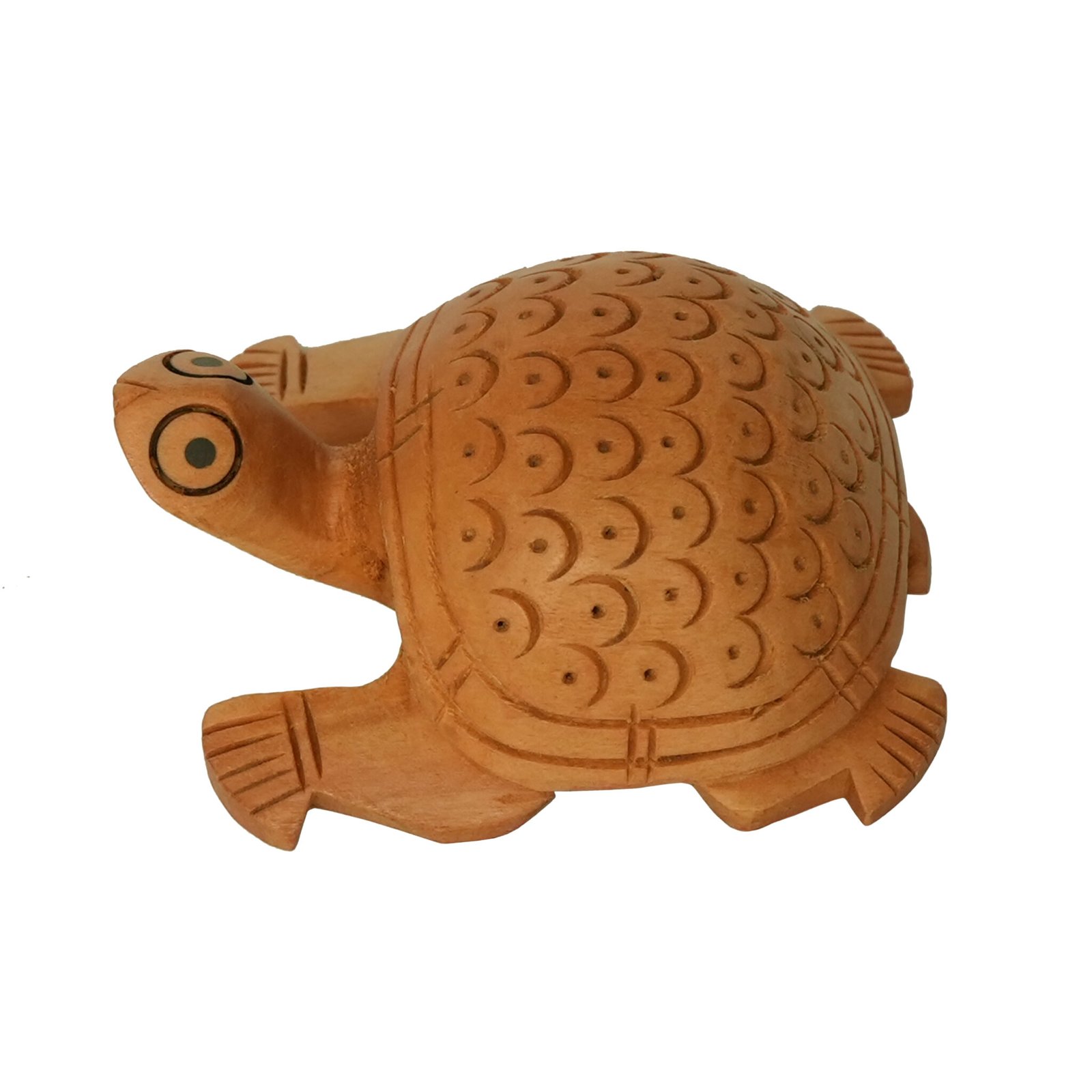 Buy Wooden Tortoise Handicraft 1.1 Inch Online In India- Kalarambh By ...