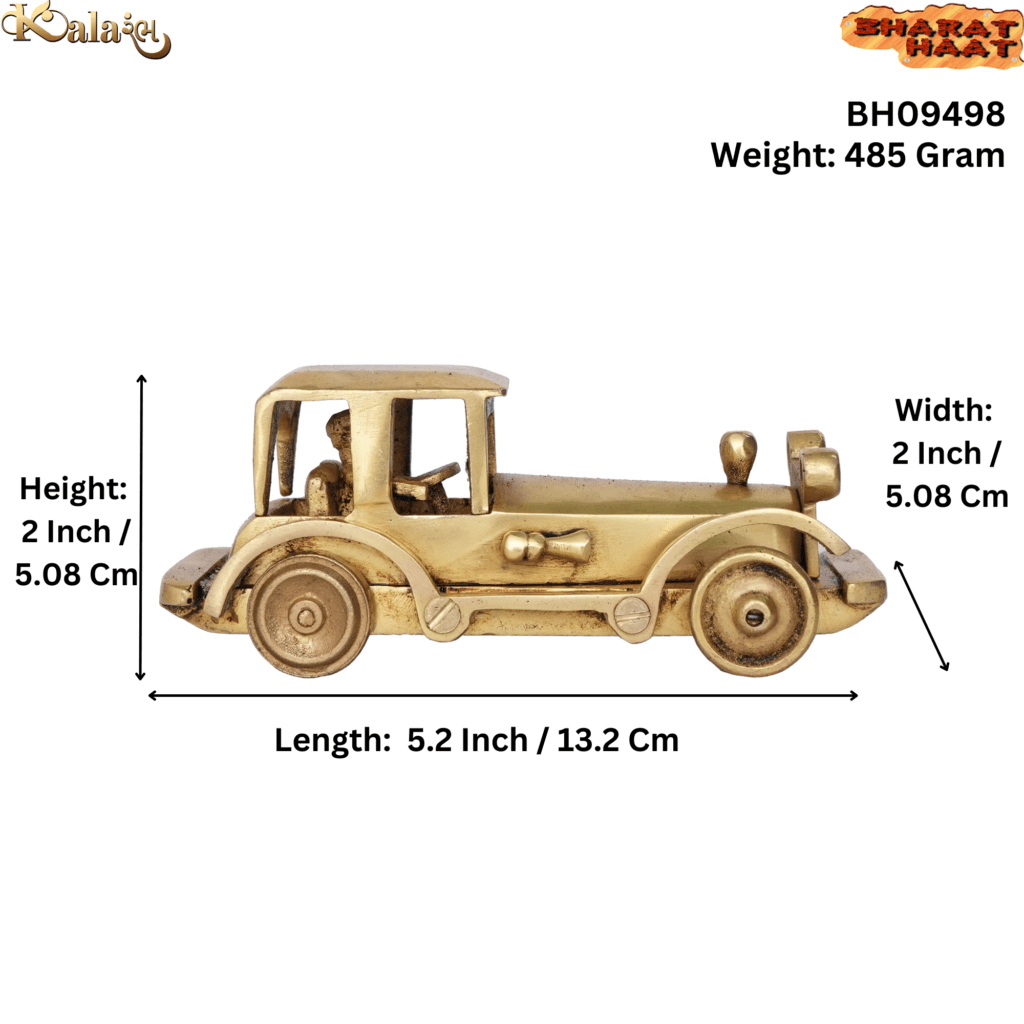 Buy Brass Vintage Car Showpiece 2 Inch Height Online In India ...