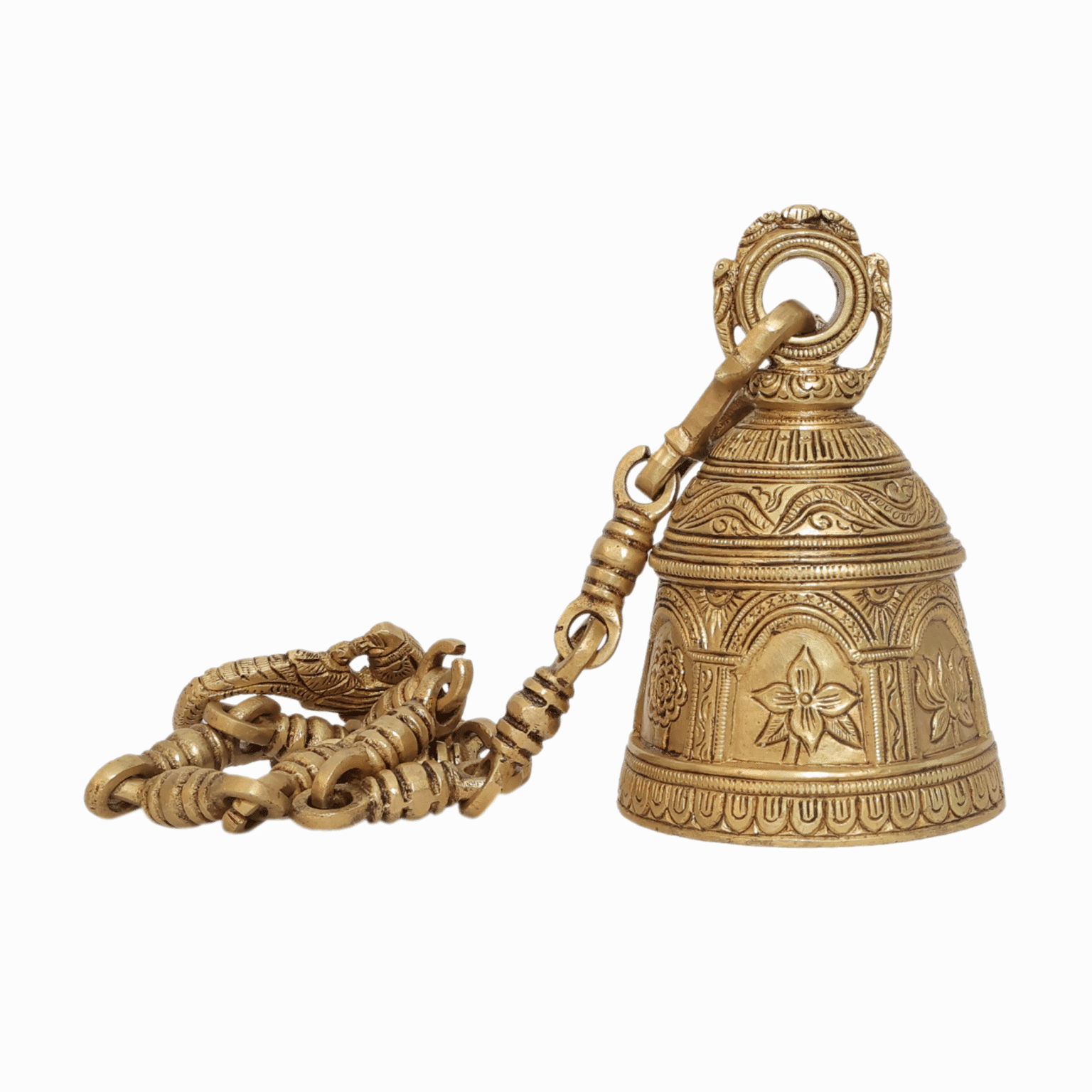 Buy Brass Large Hanging Bell 31 Inch Online In India- Kalarambh By ...